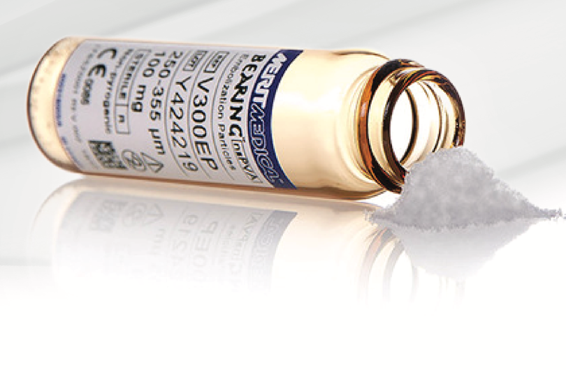 Partículas PVA Bearing. (Merit) – Endovas